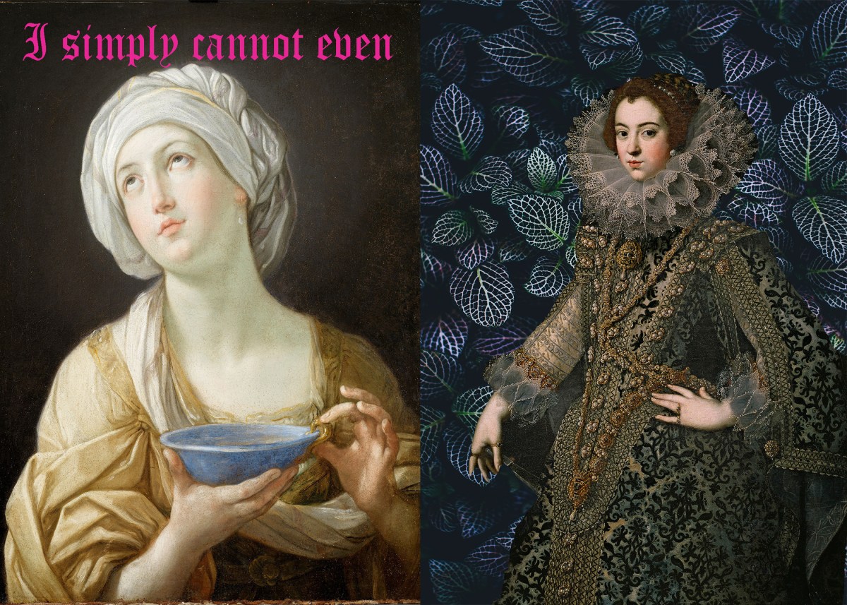 Altering Vintage Art | The Female Gaze